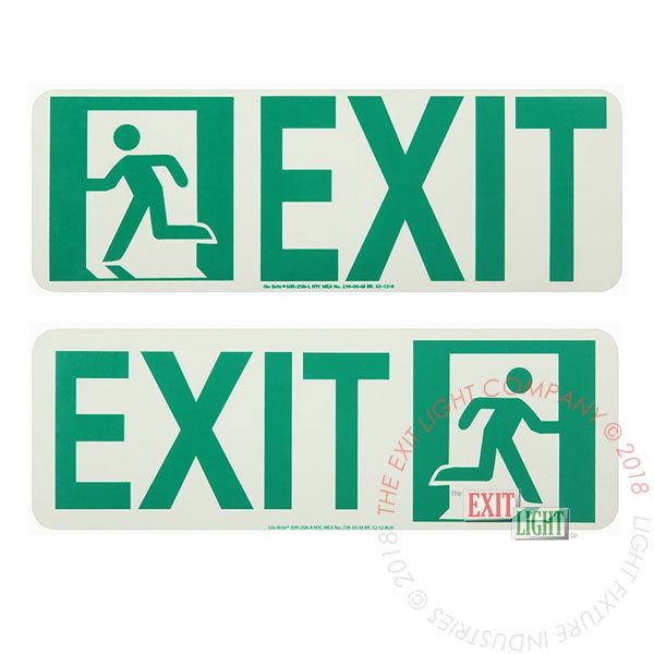 Power Free Exit Signs | Exit Light Co.